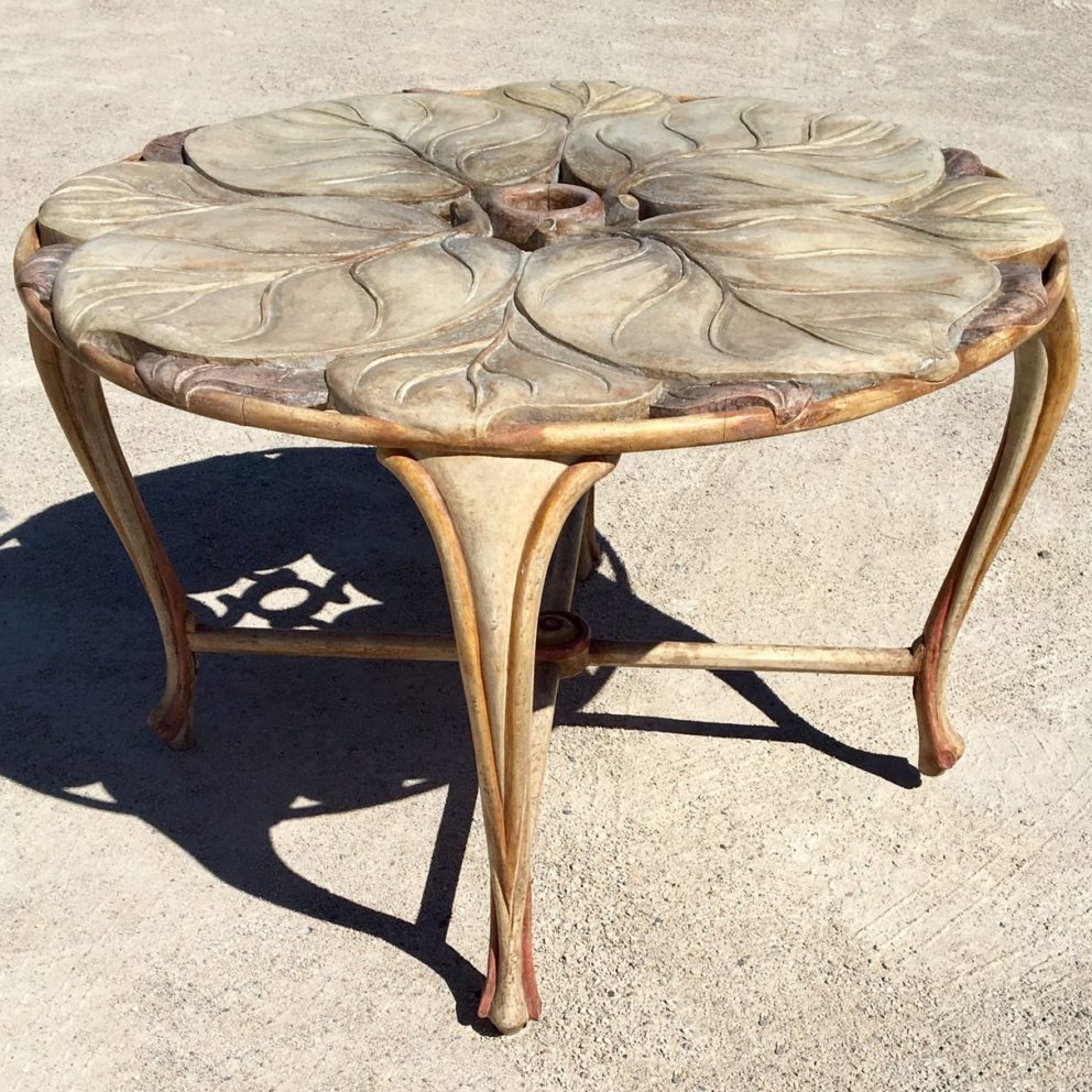 A unique Carlo Bugatti table - Piet Jonker