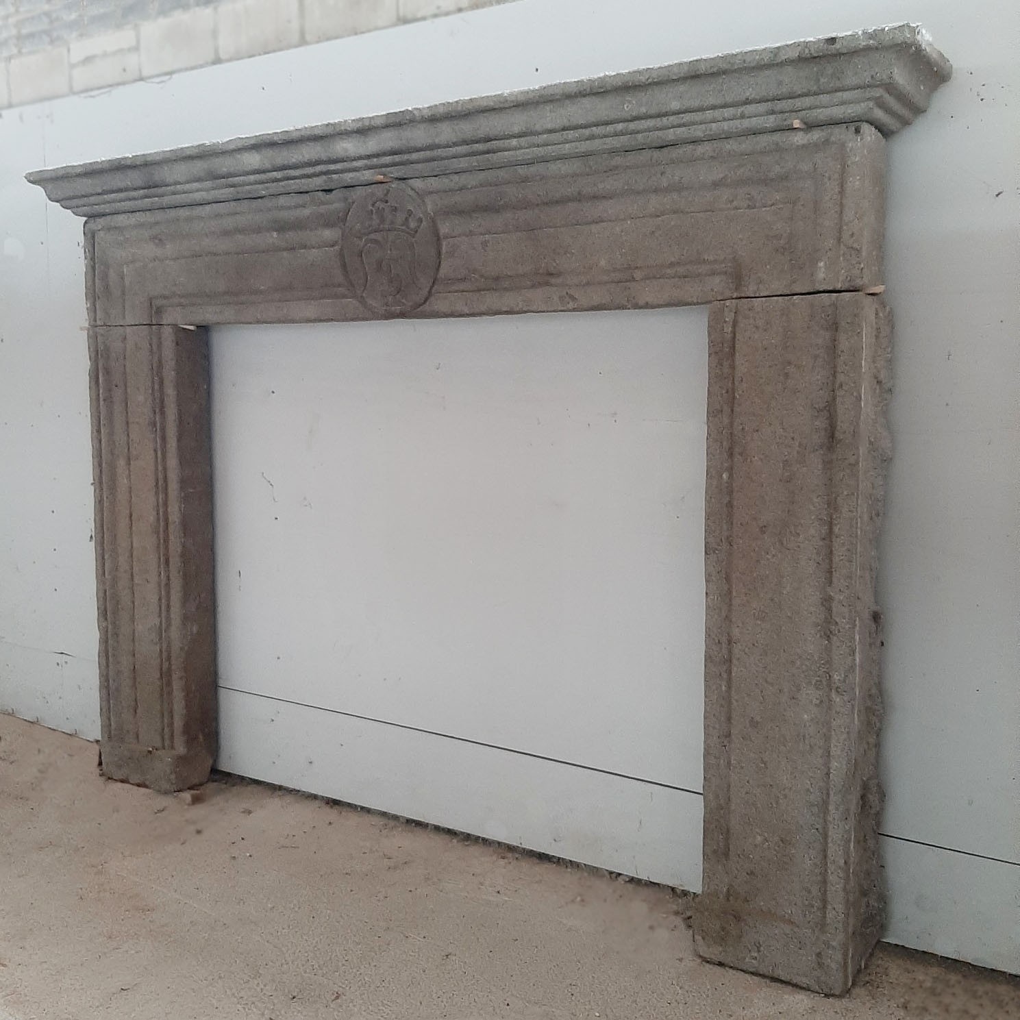 Lava Stone antique fireplace - Piet Jonker