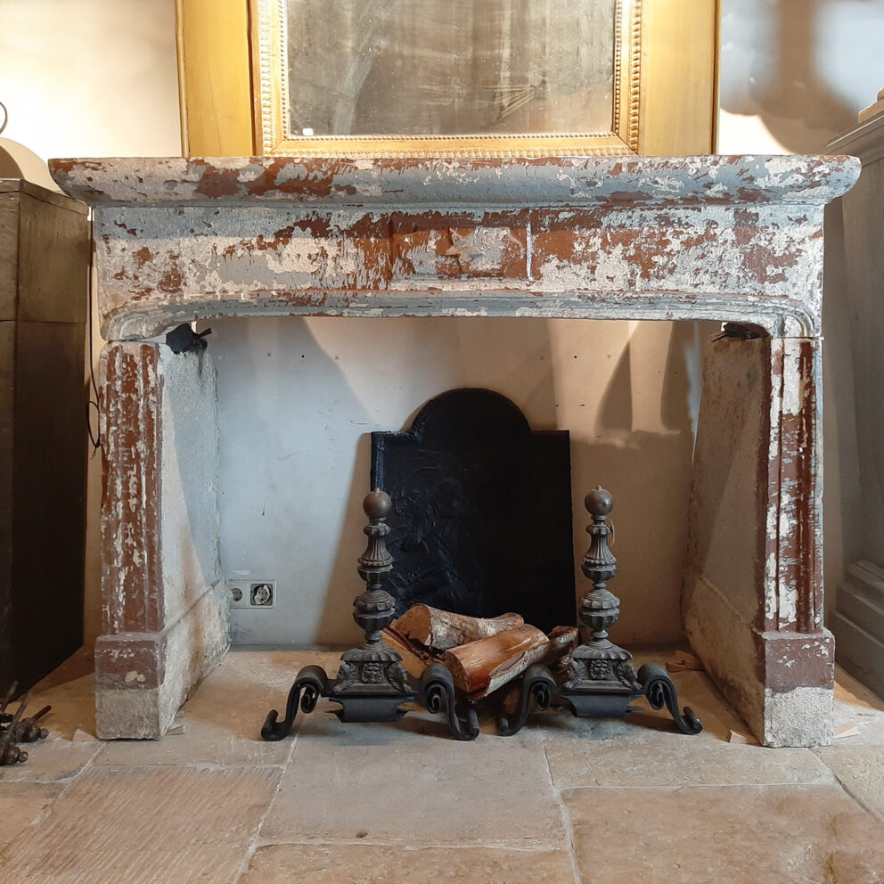 17th century French baroque fireplace - Piet Jonker