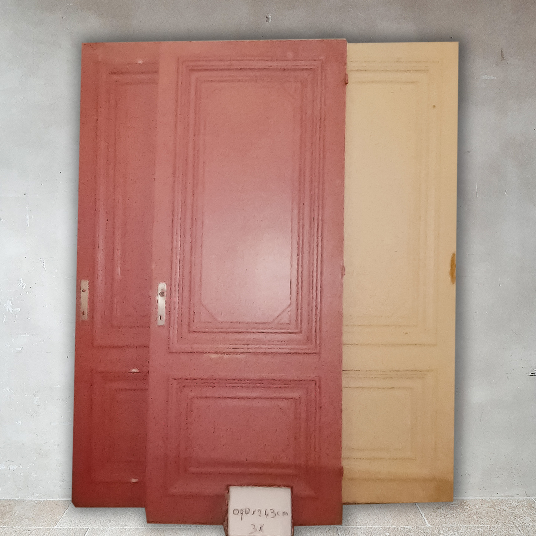 Very heavy-duty, rich, large panel doors - Piet Jonker