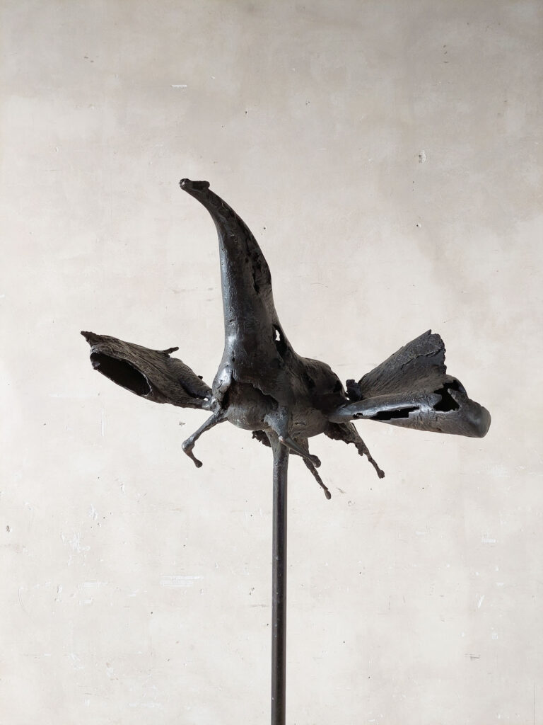 Unique cire perdue bronze Pegasus by Toon Slegers - Piet Jonker