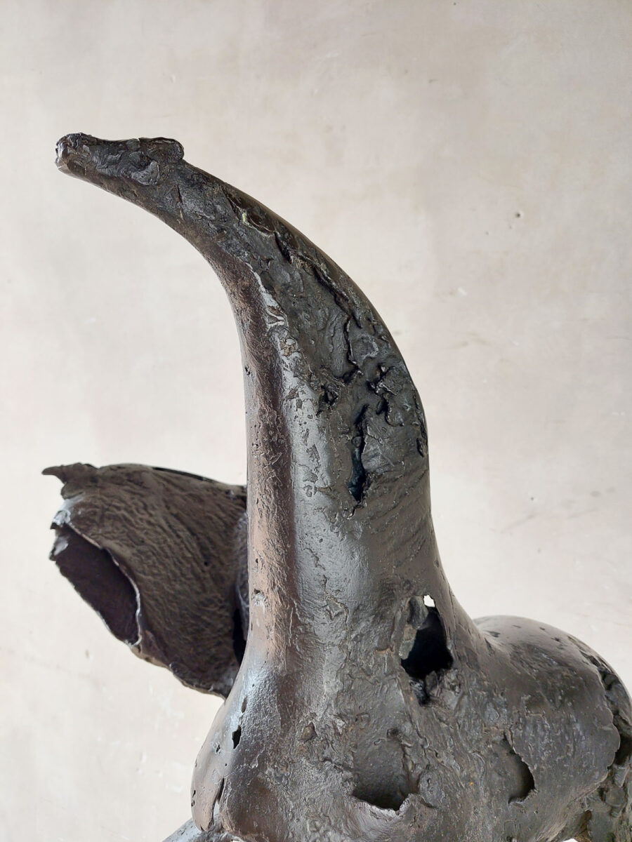 Unique cire perdue bronze Pegasus by Toon Slegers - Piet Jonker