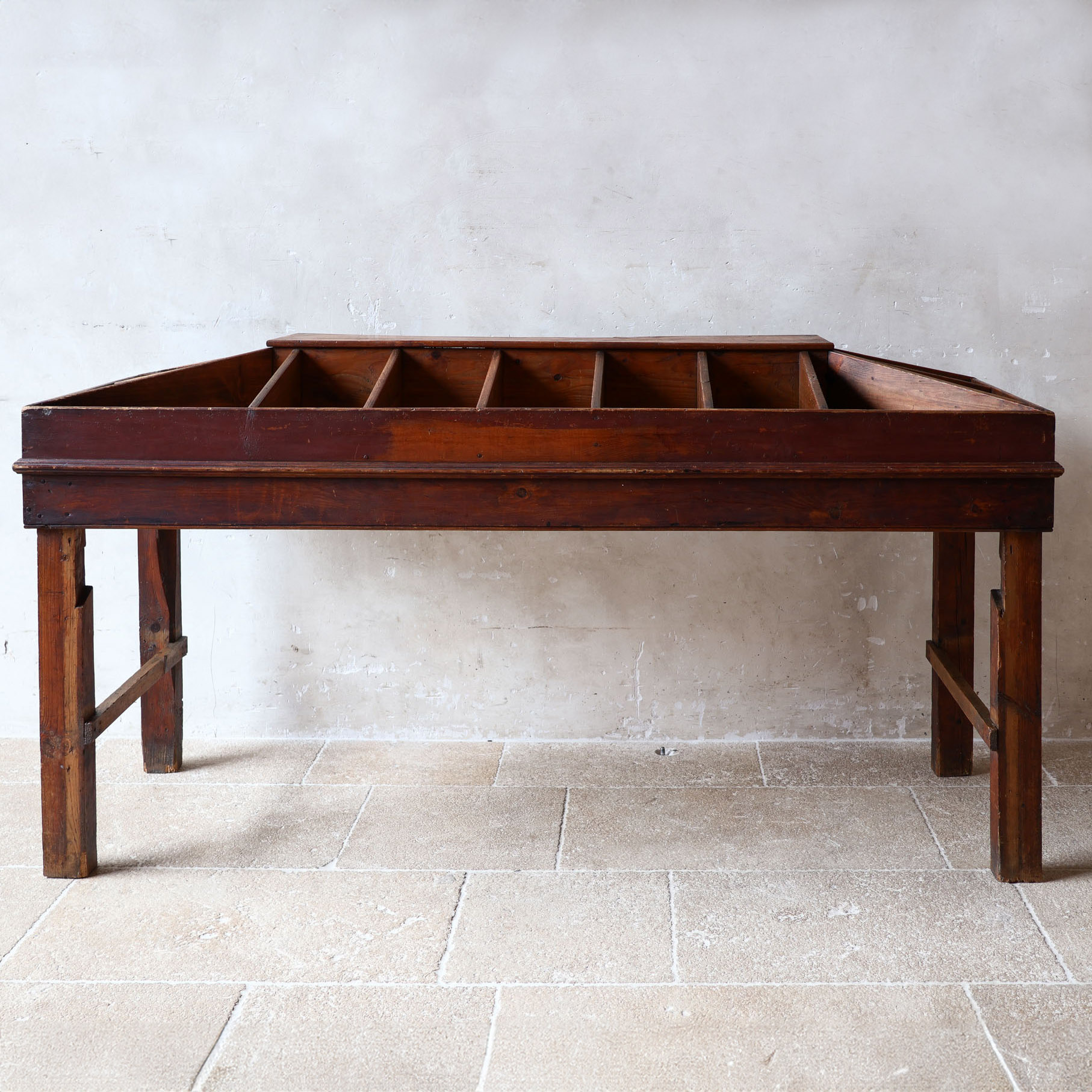 Old wooden store shelves - Piet Jonker