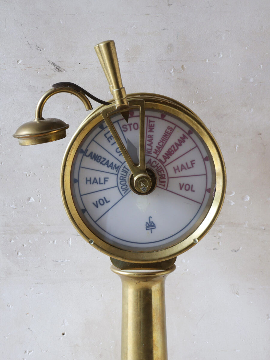 Antique Dutch ship’s telegraph made of solid copper - Piet Jonker